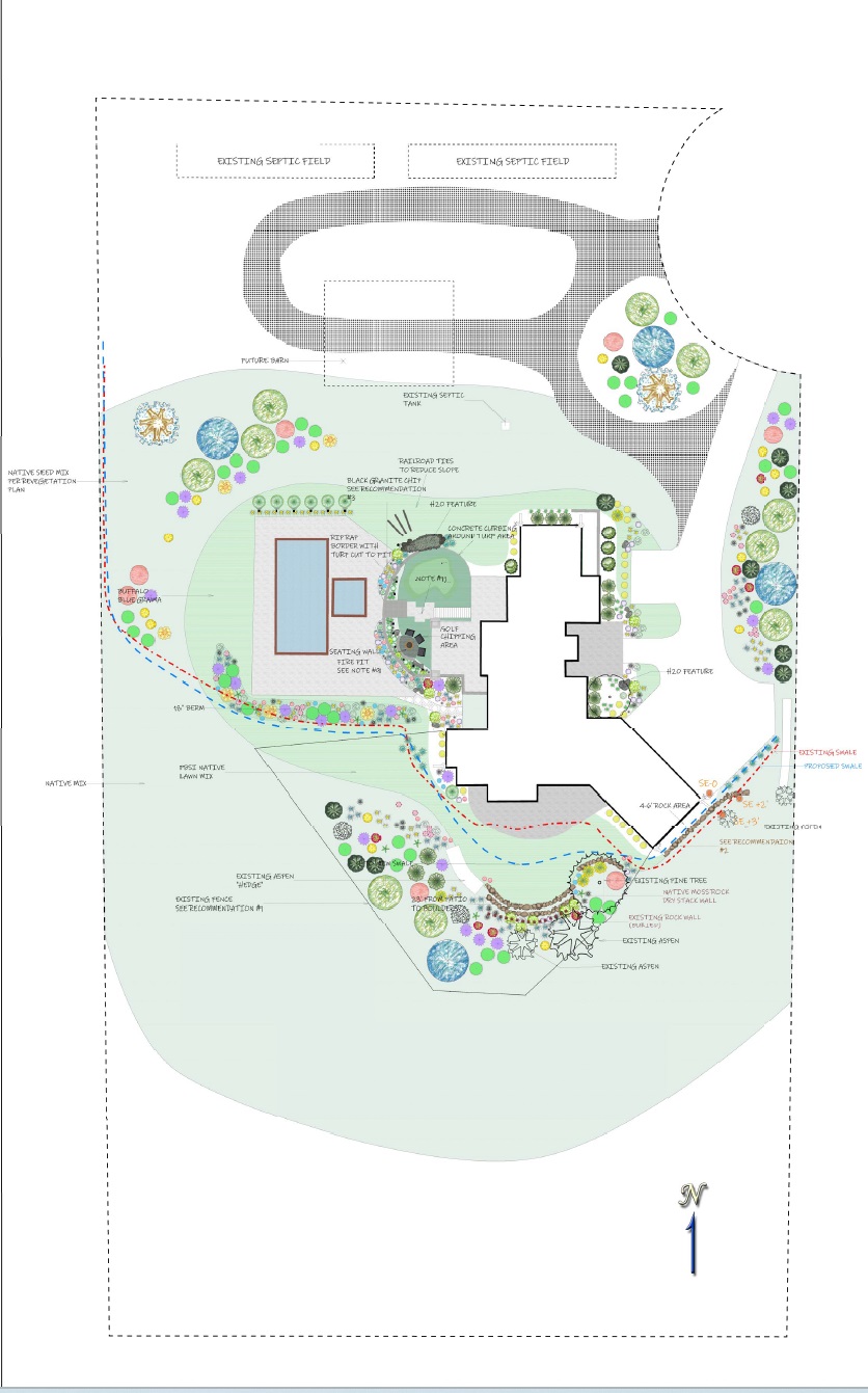 Overhead and 3D Examples - Garden Girl Landscape Design